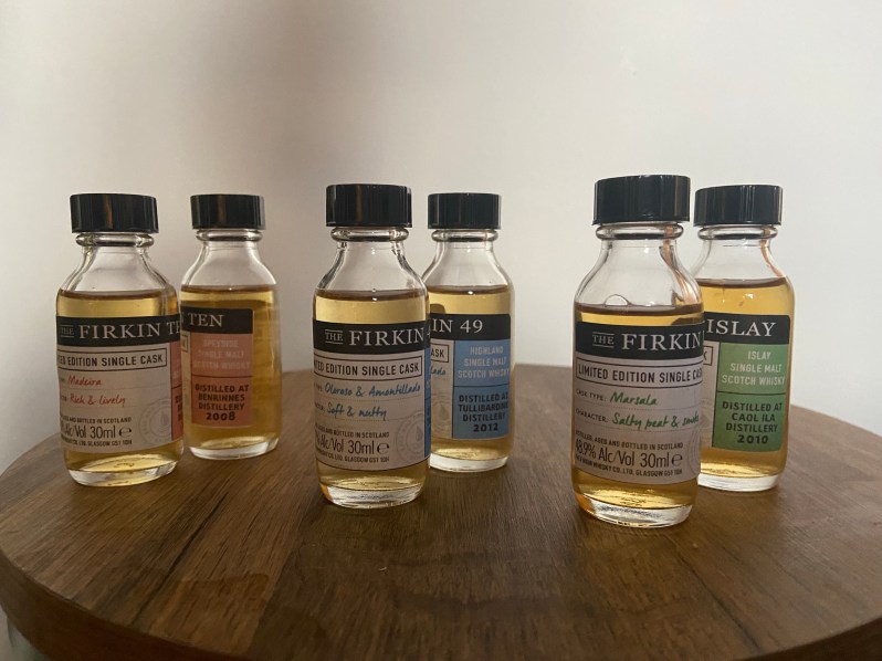 Whisky Review – A Firkin Whisky Flight – The Dram Duo